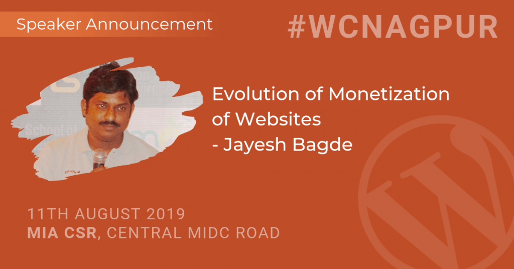Jayesh will share how monetization of websites evolved over the last ...
